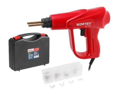 WORTEX WG 7001 Пистолет для пайки пластика (70 Вт, 300 С, 500 г, ремонт всех видов пластика ...